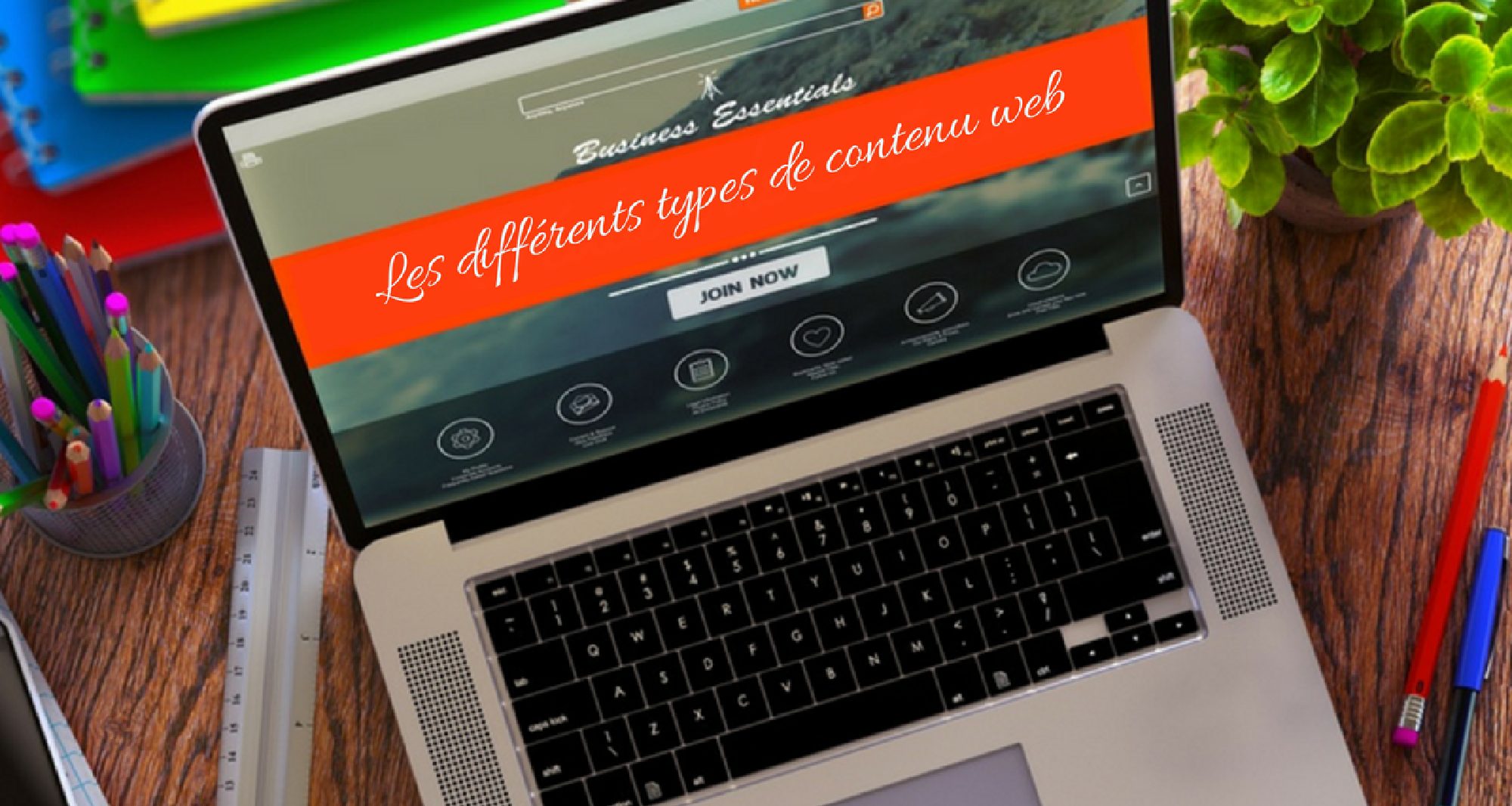 Les différents types de contenu web en une infographie
